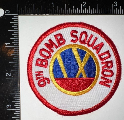 Cold War USAF US Air Force 9th Bomb Squadron Patch | eBay