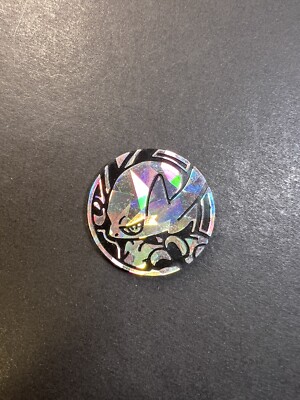 Official Mega Mewtwo Y Coin Pokémon TCG “Cracked Ice” Holo Silver ...