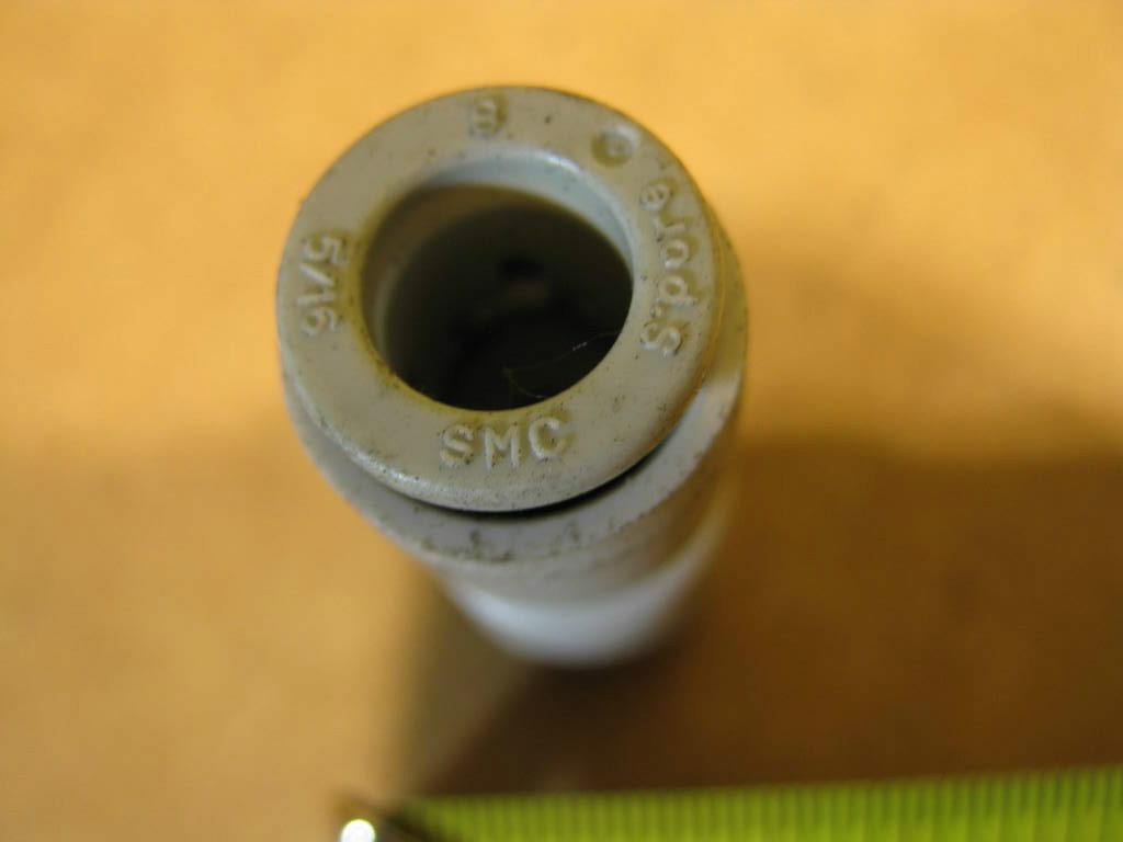 SMC Spore 8mm X 8mm Union Push To Connect Fitting 5/16 Metric Pneumatic ...