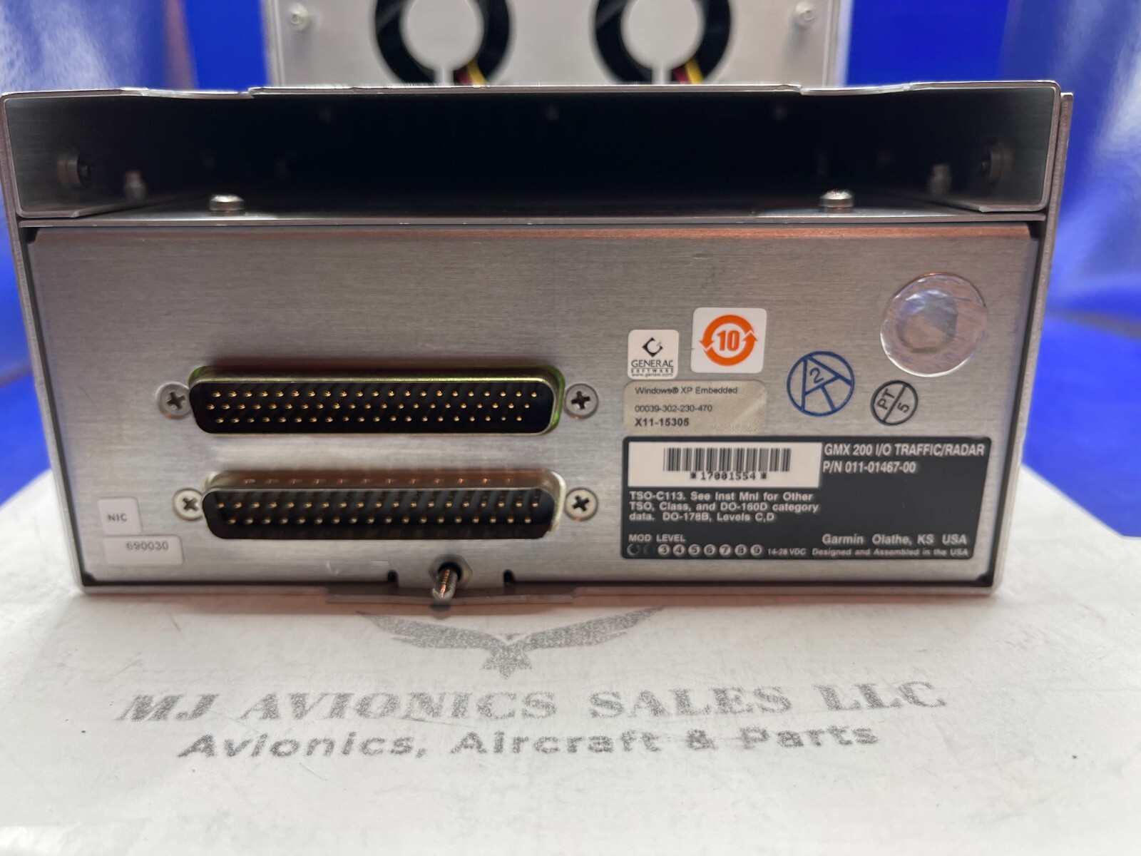 GARMIN GMX 200 MFD P/N 011-01467-00 WITH I/O RADAR & TRAFFIC | eBay