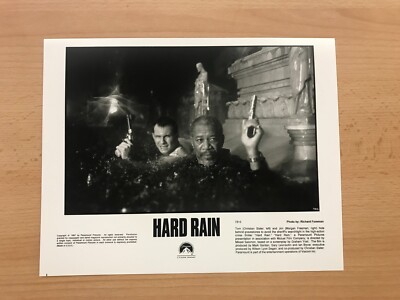 1997 Paramount Pictures -Morgan Freeman Hard Rain - Movie Press/Promo ...