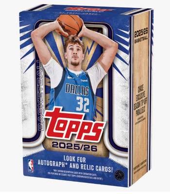 2025-2026 Topps Basketball Blaster/Value Box Sealed Cooper Flagg Rookie ...