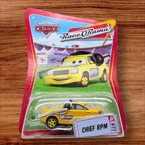 Mattel Disney Pixar Cars Race O Rama Chief RPM 1:55 Diecast Vehicle | eBay