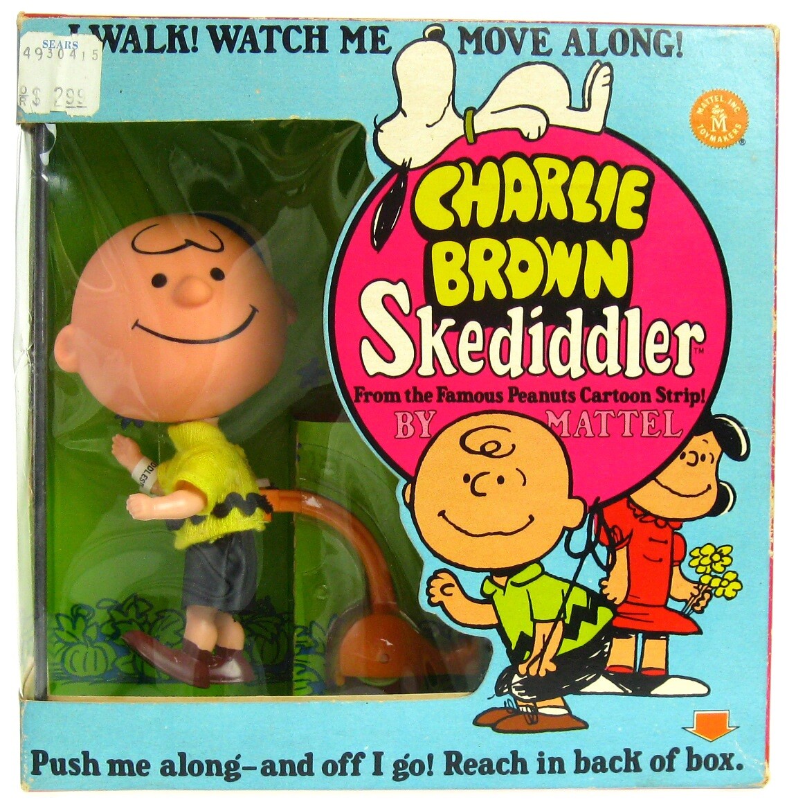 Vintage 1968 Mattel Liddle Kiddles Peanuts Charlie Brown Skediddle NRFB ...