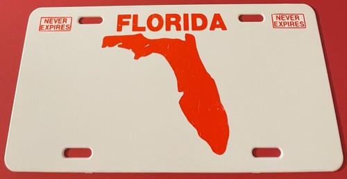 Florida Booster License Plate Tampa Miami Orlando Ft. Myers THICK ...