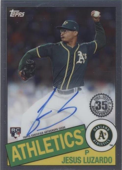 2020 Topps Chrome - Jesus Luzardo #85TCA-JL for sale | eBay