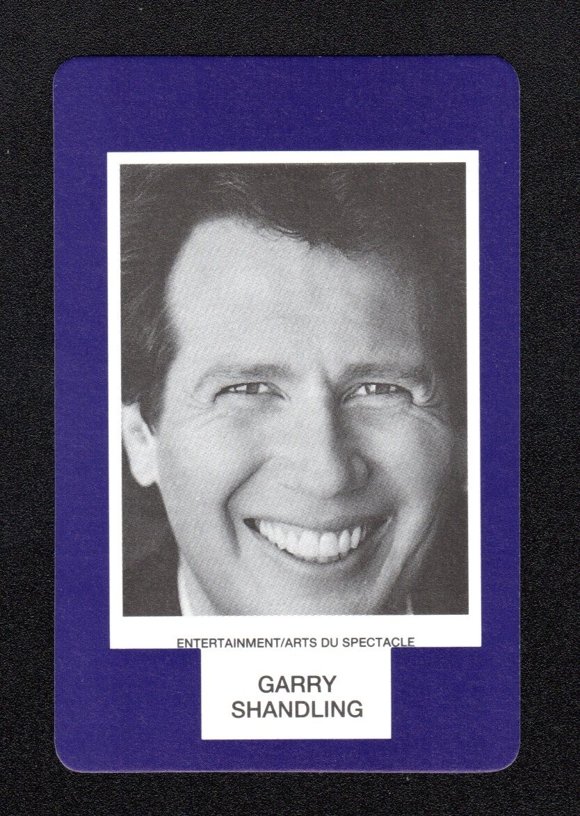 Garry Shandling Comedian Actor 1993 Face To Face Game Card Canadian ...