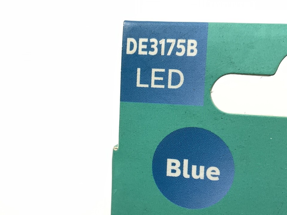 Philips DE3175BLED Ultinon LED Blue Dome Lamp Light Bulb 3157 | eBay