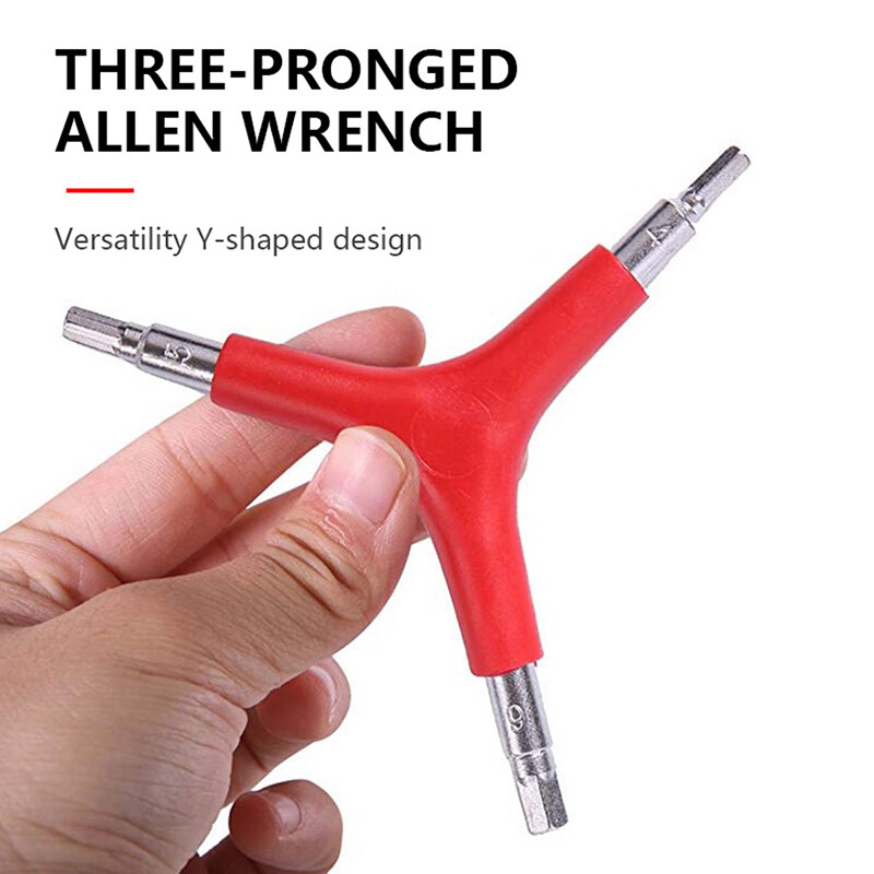 Practical Three-Pronged Hexagonal Tool Road Bike Repair Tools Mountain ...