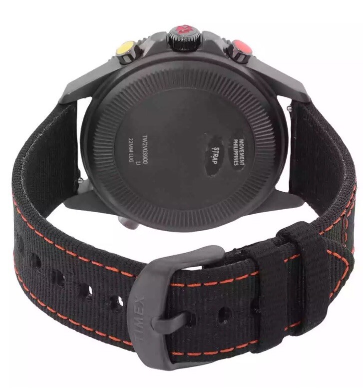 Timex Expedition North Tide-Temp-Compass 43mm Eco Fabric Strap Watch ...