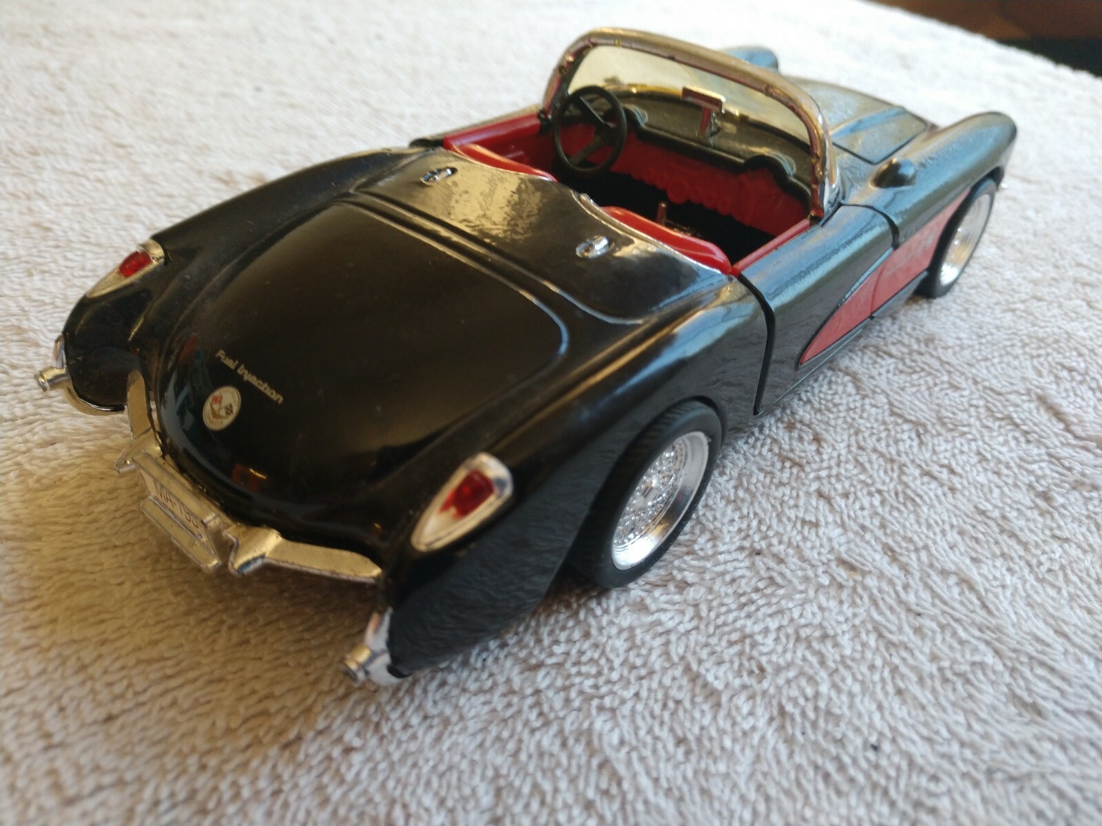 SunnySide 1957 Chevrolet Corvette Convertible Die Cast Toy Car ...
