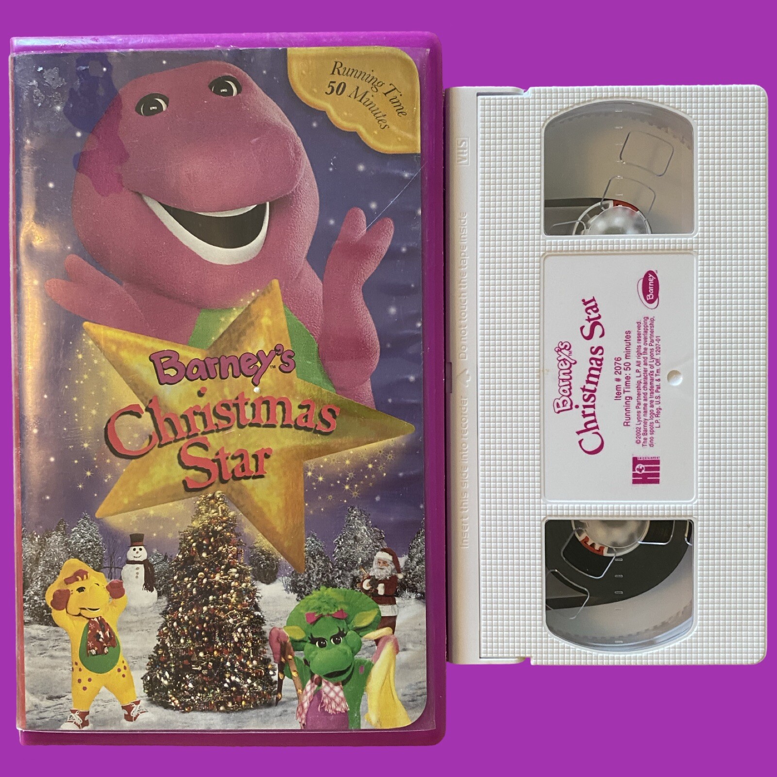 Barney’s Christmas Star (VHS, 2002). Free Shipping! 45986020765 | eBay