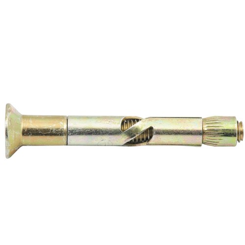 5x Ramset DynaBolt Plus COUNTERSUNK MASONRY ANCHOR GOLD Colour 8mmx60mm ...