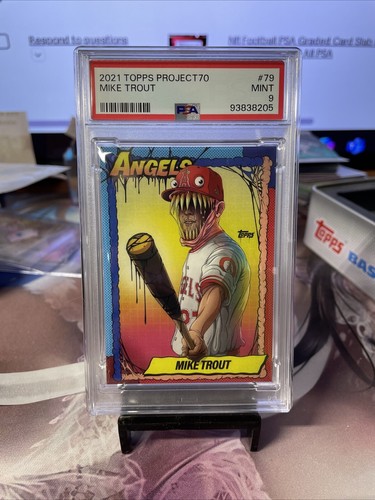 2021 Topps Project 70 Mike Trout #79 PSA 9 Mint | eBay