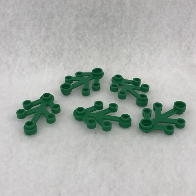 LEGO 2423 Green Plant Leaves 4 x 3 (x5) | eBay