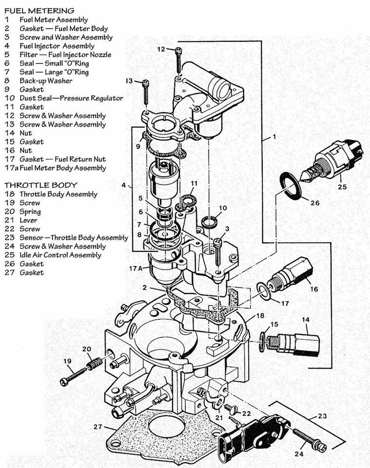 4.3 5.0 5.7 GM TBI 17112907 Fuel Pressure Regulator Cover GM 220 ...