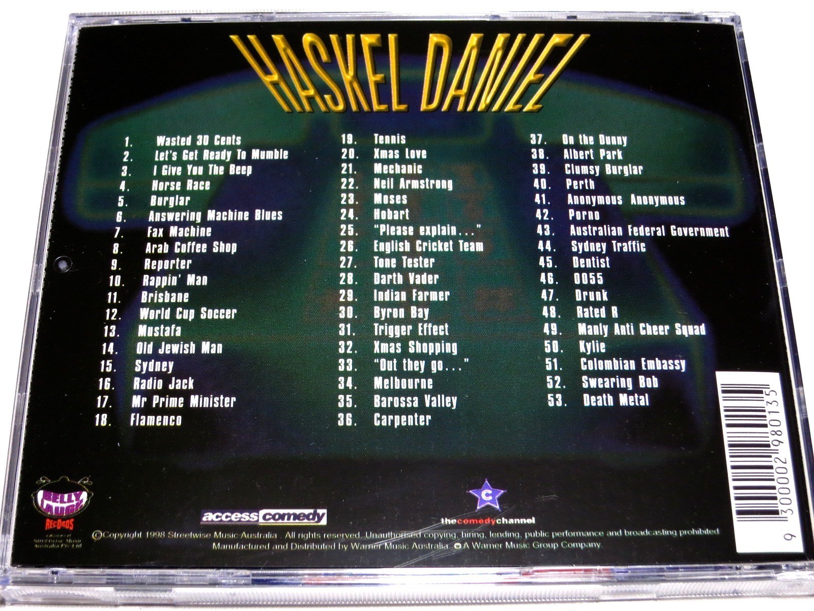 cd-album, Haskel Daniel - Telephone Answering Machinerama 9300002980135 ...