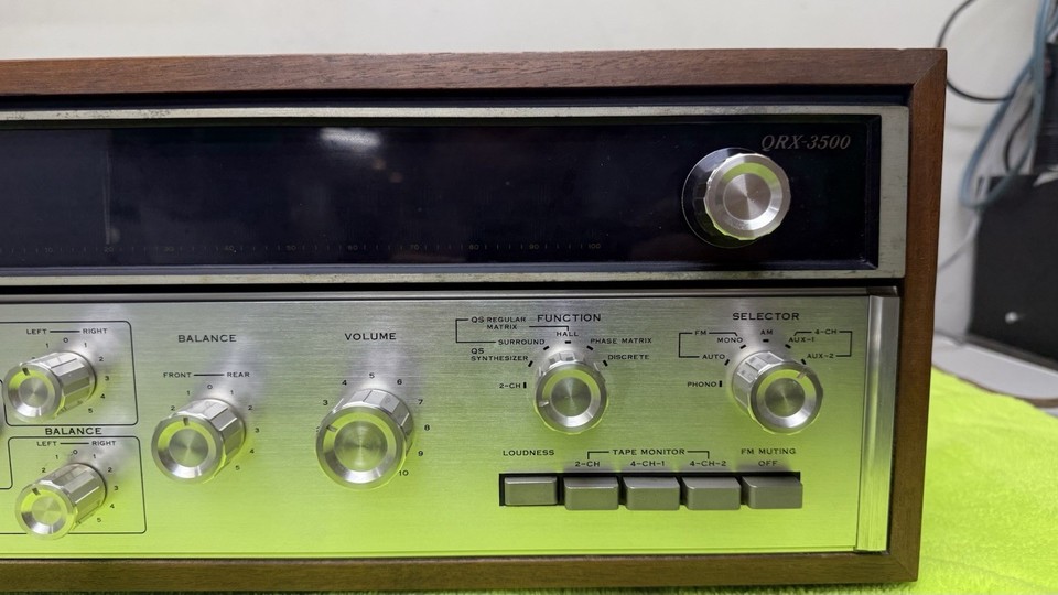 Sansui QRX-3500 4 Channel Quad & Stereo Receiver MINT COND WORKS GREAT ...