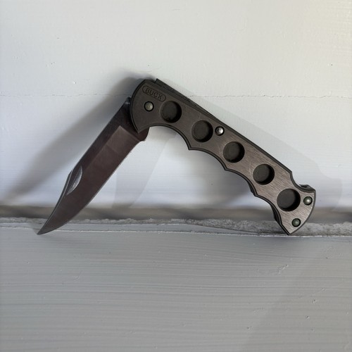 Buck 560 Titanium Lock Blade Pocket Knife USA 8.5" | eBay