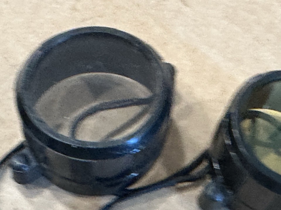 RIFLE SCOPE SEE THROUGH scope PROTECTING COVER see through 40x ...
