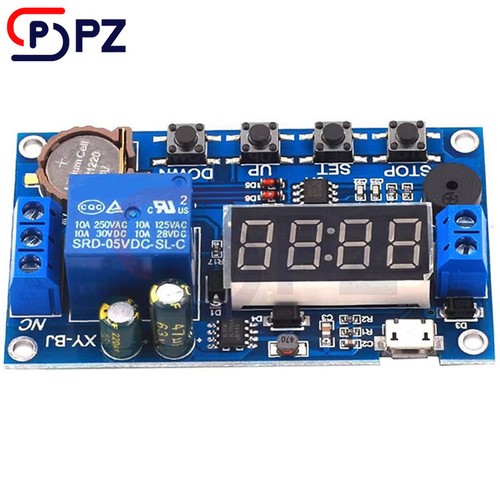 Real-time Relay Module Timing Switch Control Synchronization Delay ...