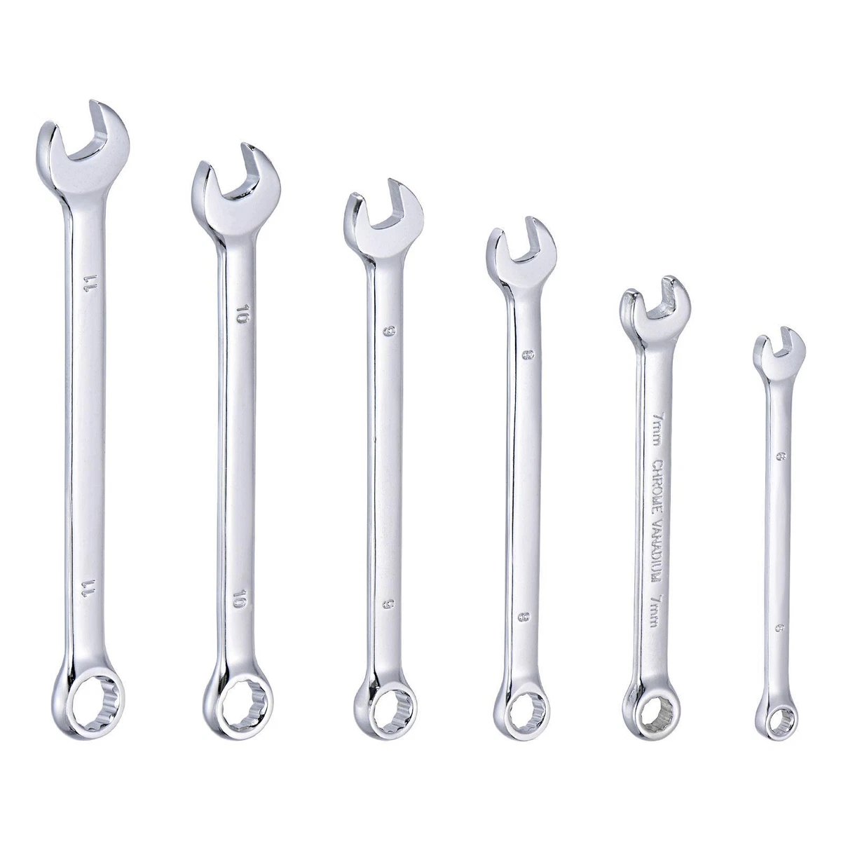 Jumbo SAE Combination Wrench Set, 6-Piece, 60% OFF