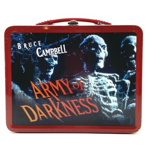 NECA Bruce Campbell Army of Darkness Metal Lunchbox | eBay