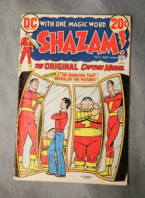 Vintage Shazam #4 1973 DC Comics Captain Marvel | eBay