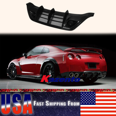 Rear Under Diffuser For Nissan Skyline R35 Wald Style Carbon Fiber Body ...
