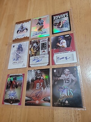 Autograph Football Card Lot | eBay