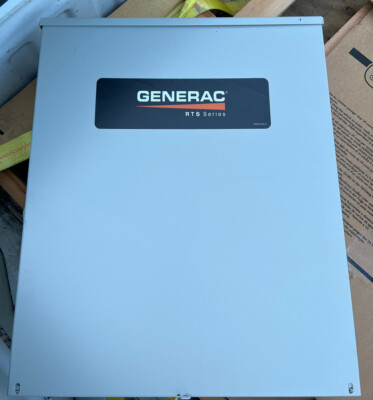 Generac RTSN100G3 100A 120/208V Automatic Transfer Switch 696471110234 ...