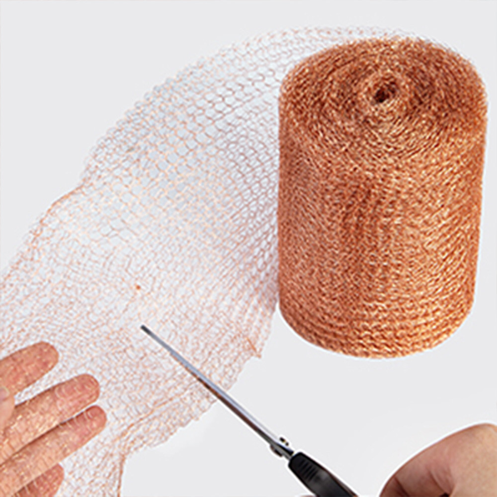 Copper Mesh Pest Control Rodent Proof Copper Wire Wool Roll Netting ...