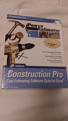 Adams Construction Pro Power Estimator Forms And Software Suite For ...