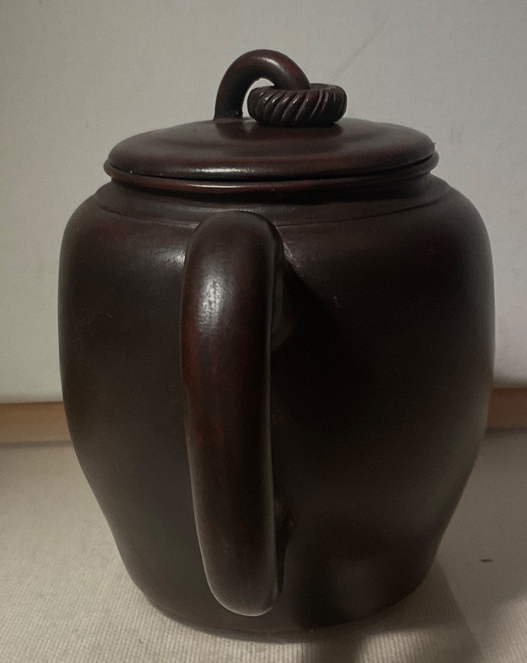 Vintage Chinese Yixing Zisha Teapot Purple Clay 4” | eBay
