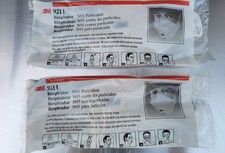 3M 9211+ Aura Particulate Disposable Respirator Masks - 10 Pack for ...