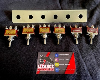 6 hole switch panel FBSSCC, Lowrider Hydraulics *Un-wired | eBay