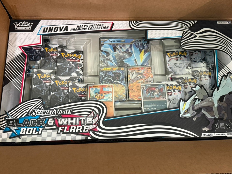 Pokémon TCG: Unova Heavy Hitters Premium Collection 2-pack IN HAND! | eBay