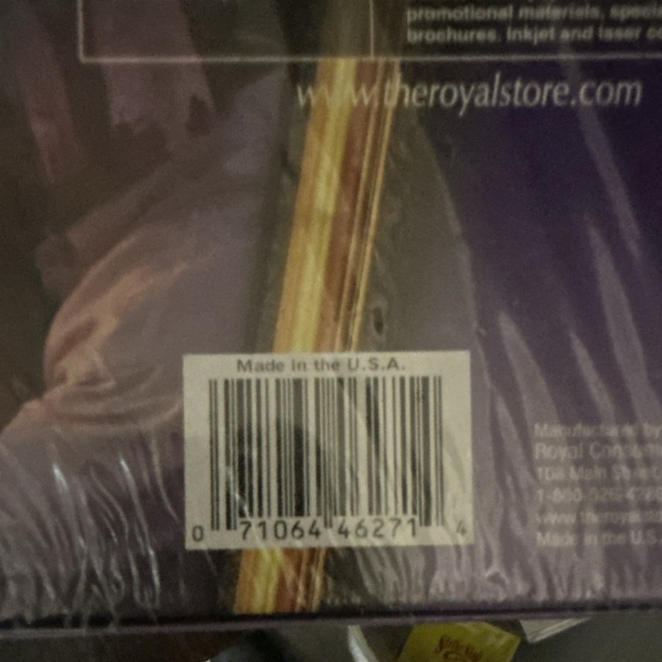Royal Brites Premium Photo Paper Brilliant Gloss 8.5x11 in Inkjet 75 ...