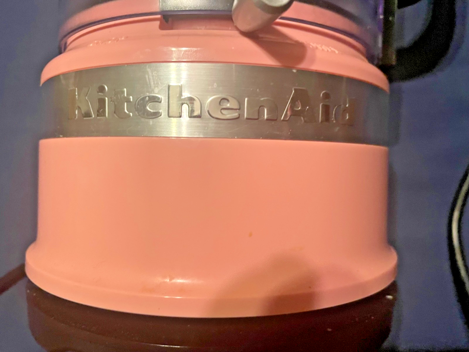 🌸 NEW KitchenAid 3.5 Cup Mini Food Processor Pink Guava Glaze NEVER ...