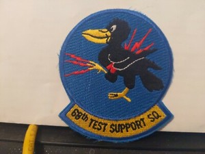 USAF 68TH TEST SUPPORT SQUADRON Patch 3 1/2 X 3 INCH | eBay