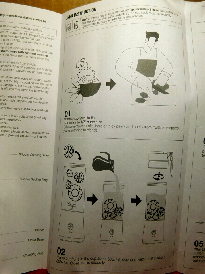 CWC (Cook With Color)~Portable Blender Model #CPBC01 SAG Green 2023 | eBay