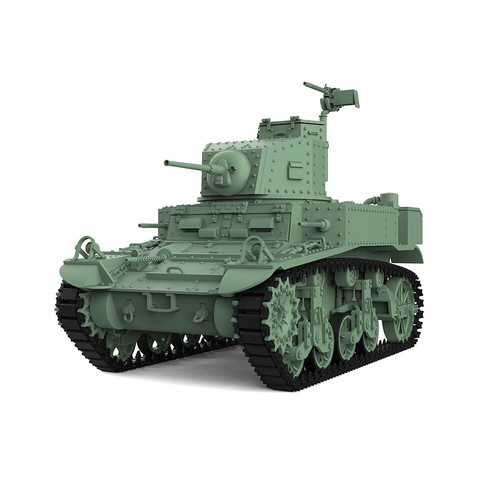 SSMODEL 48504 1/48 25mm Military Model Kit US M2A4 Light Tank | eBay