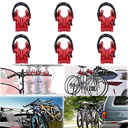 6pcs/set Bike Rack Hitch Mount Bicycle Car Bike Rack Strap Replacement ...