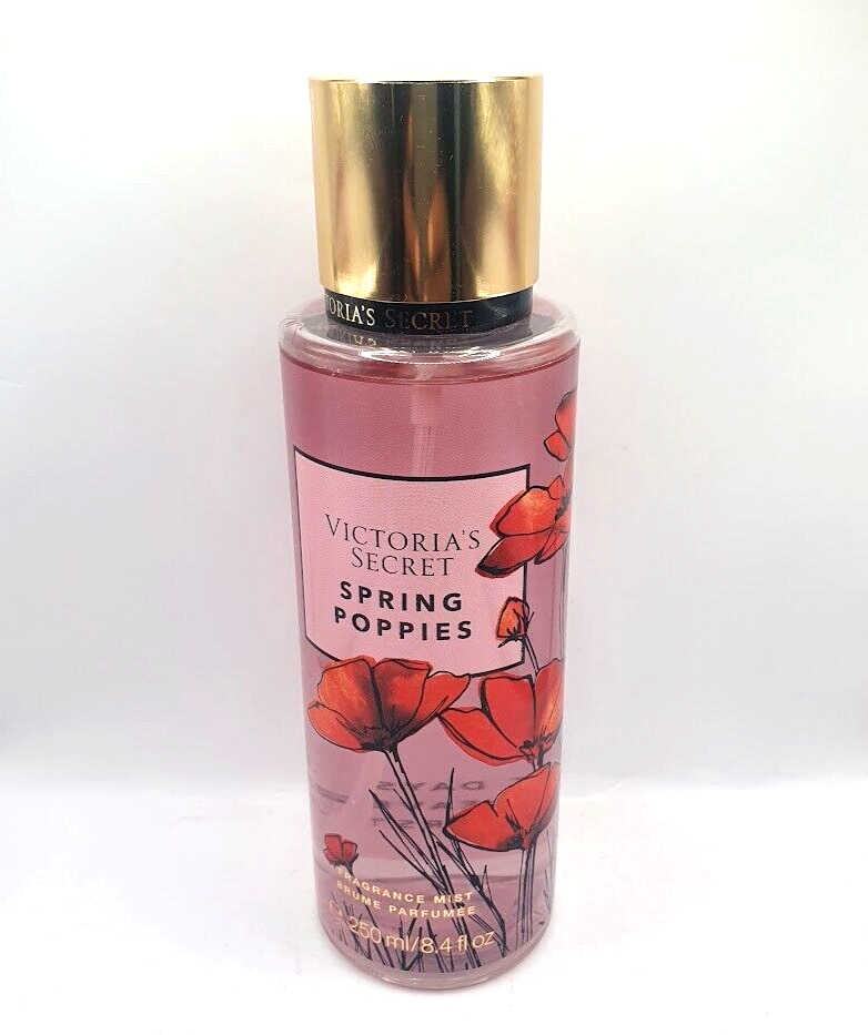 VICTORIA'S SECRET SPRING POPPIES BODY MIST 8.4 FL OZ LIMITED EDITION | eBay