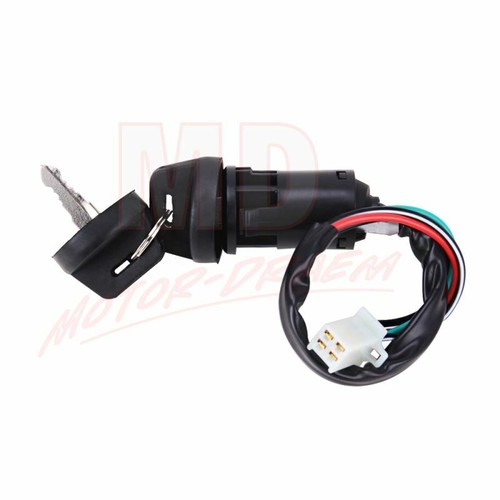 IGNITION KEY SWITCH ETON VIPER SIERRA IMPULS RASCAL 50CC 70CC 90CC ATV ...