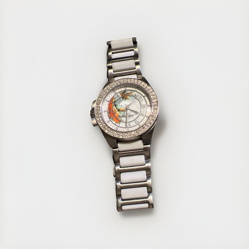 Ed Hardy Watch Model PT-BL0070 Stainless, Japanese Koi with Crystal Dial 7-1/4" | eBay