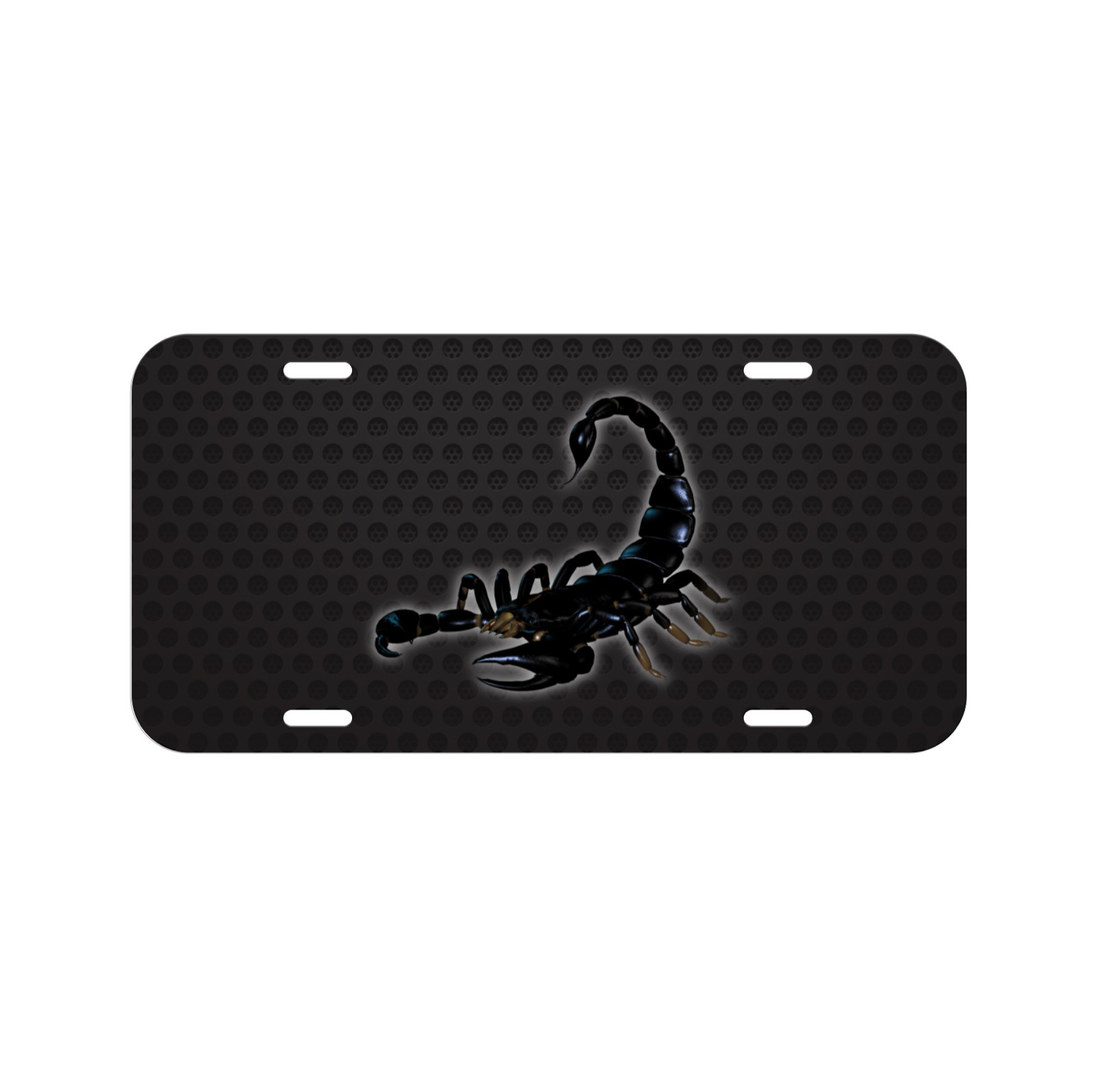 Scorpion El escorpión el alacrán Scorpio License Plate Front Auto Tag Plate