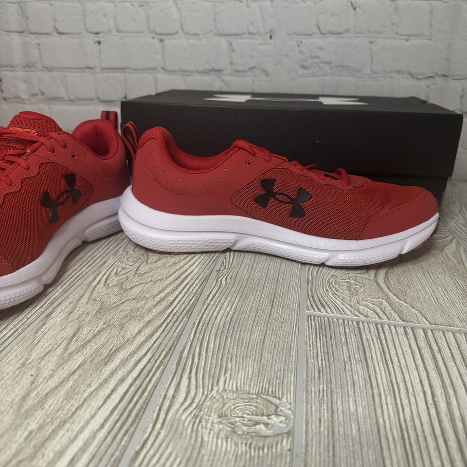 Under Armour Charged Assert 10 Running Shoes Men’s 10.5 Red New | eBay