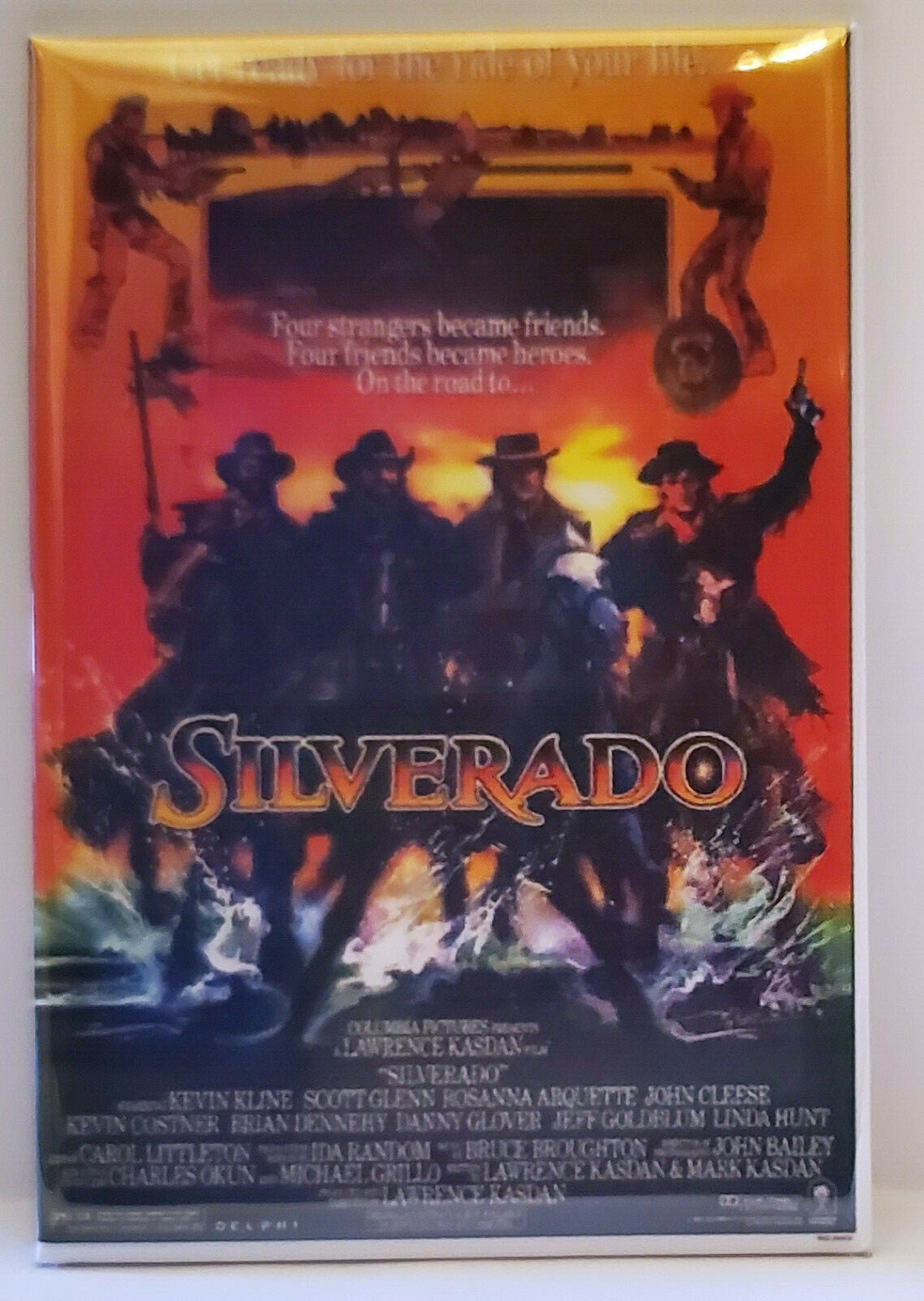 Silverado Movie Poster MAGNET 2" x 3" Refrigerator Locker | eBay