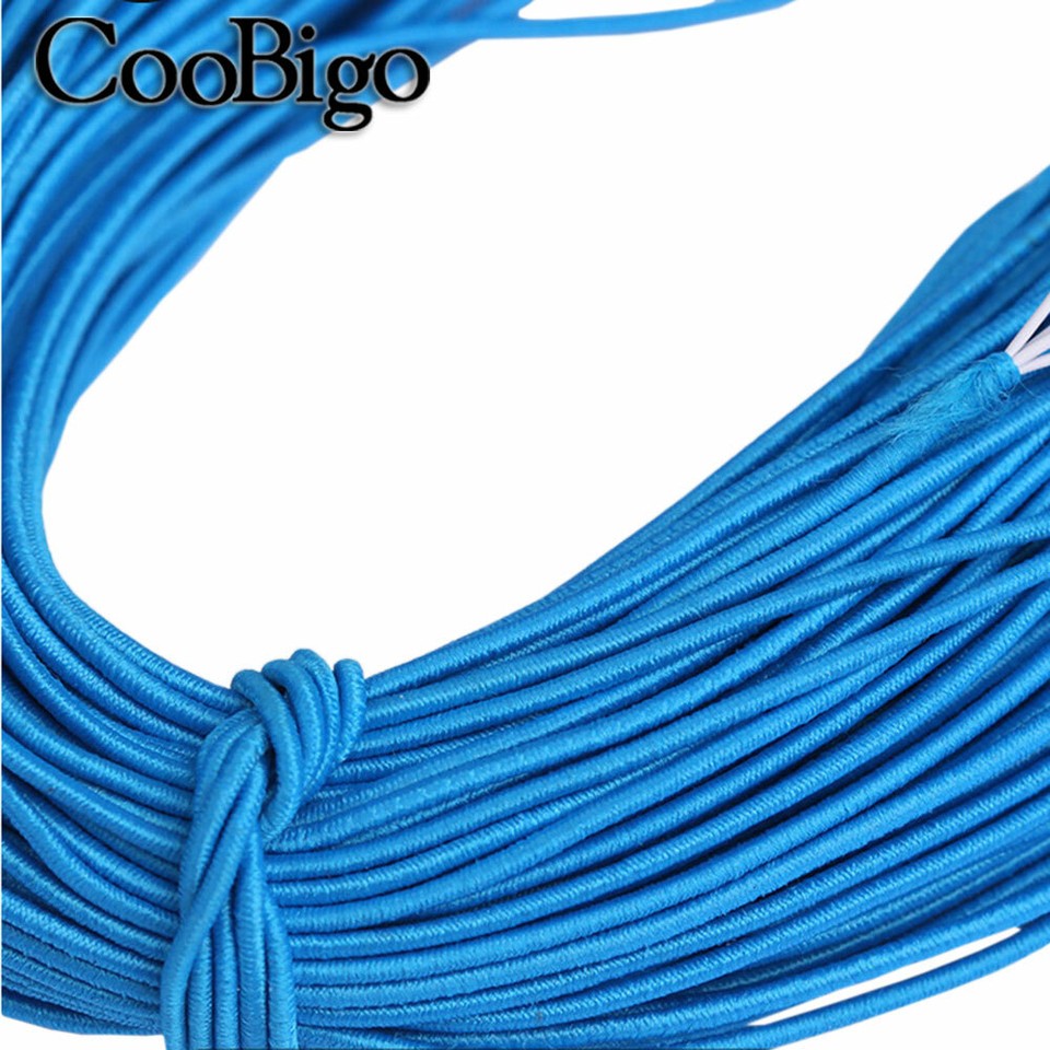 Dia.1~3mm Elastic Round Cord Stretch Rope Beading String Rubber Band ...